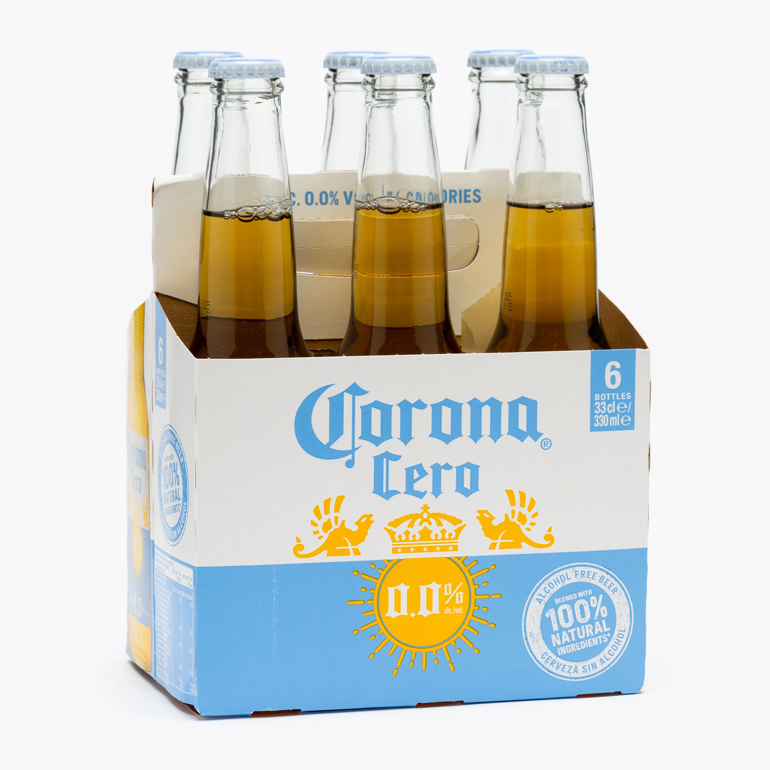 Bere blonda fara alcool Cero 6x0.33l Corona | Istoric Preturi