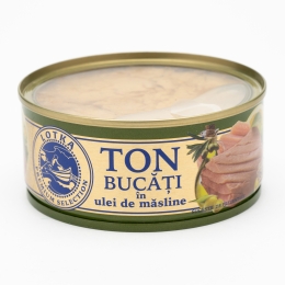 Ton bucăți în ulei de măsline 160g - Prospețime și varietate - Freshful.ro