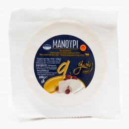 Brânză Manouri D.O.P. 200g - Prospețime și varietate - Freshful.ro