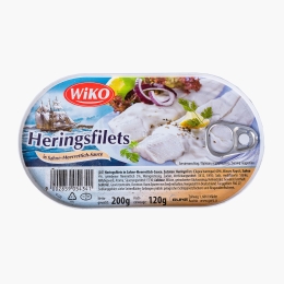 File de hering în sos de hrean 200g - Prospețime și varietate - Freshful.ro
