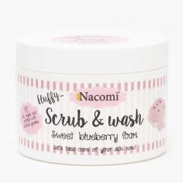 Scrub & gel duș spumă afine 180ml - Prospețime și varietate - Freshful.ro