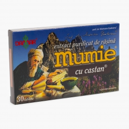 Extract purificat de rășină cu castan 30 tablete - Prospețime și ...